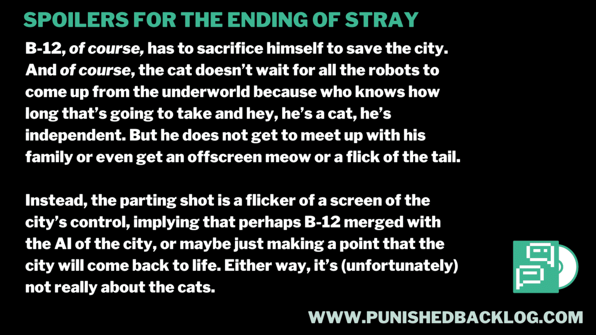 Stray Review: A Great Cat Simulator but a Frustrating Video Game