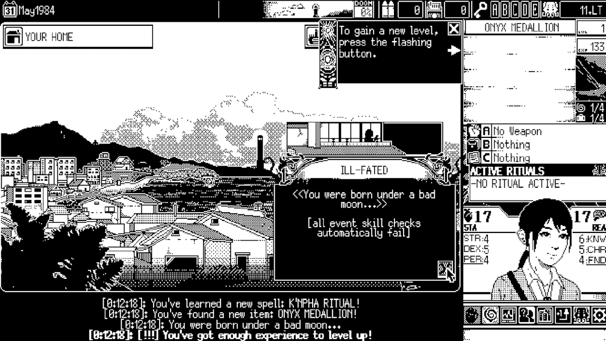 World of Horror Review: Haunted by Bad Interfaces - The Punished Backlog
