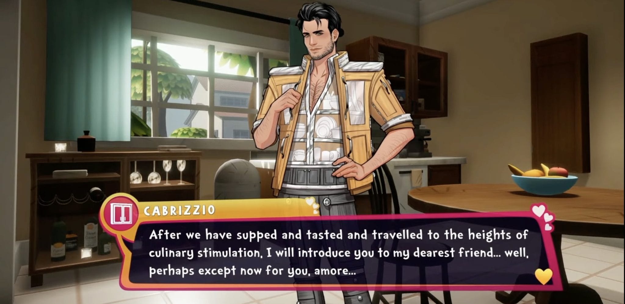Date Everything Review: Mi Amore, The Kitchen Cupboards
